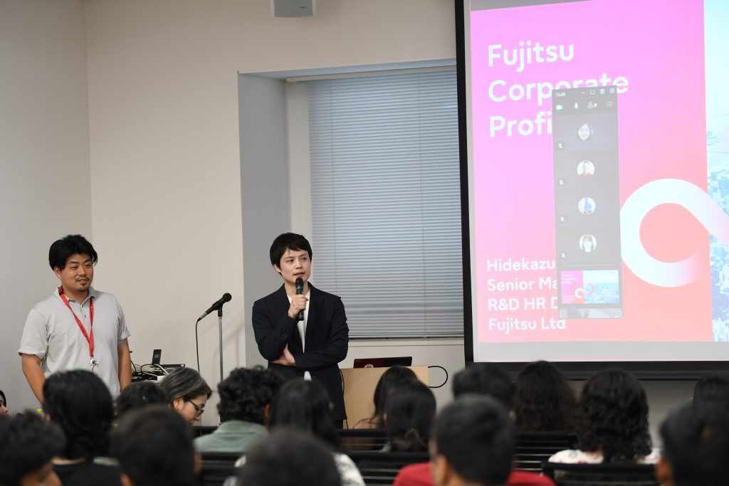 【KU-STAR Program for India 2025】Fujitsu Company Information Session ...